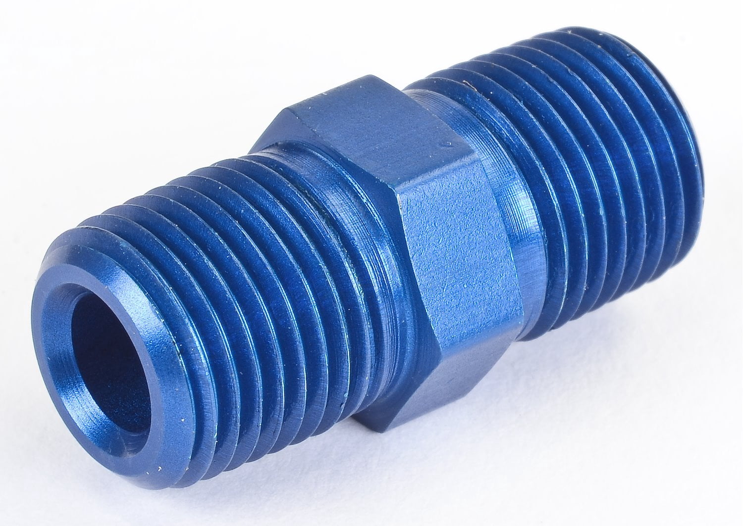 JEGS 100415 NPT to NPT Straight Union Fitting 1/8 in. NPT Male to 1/8 ...