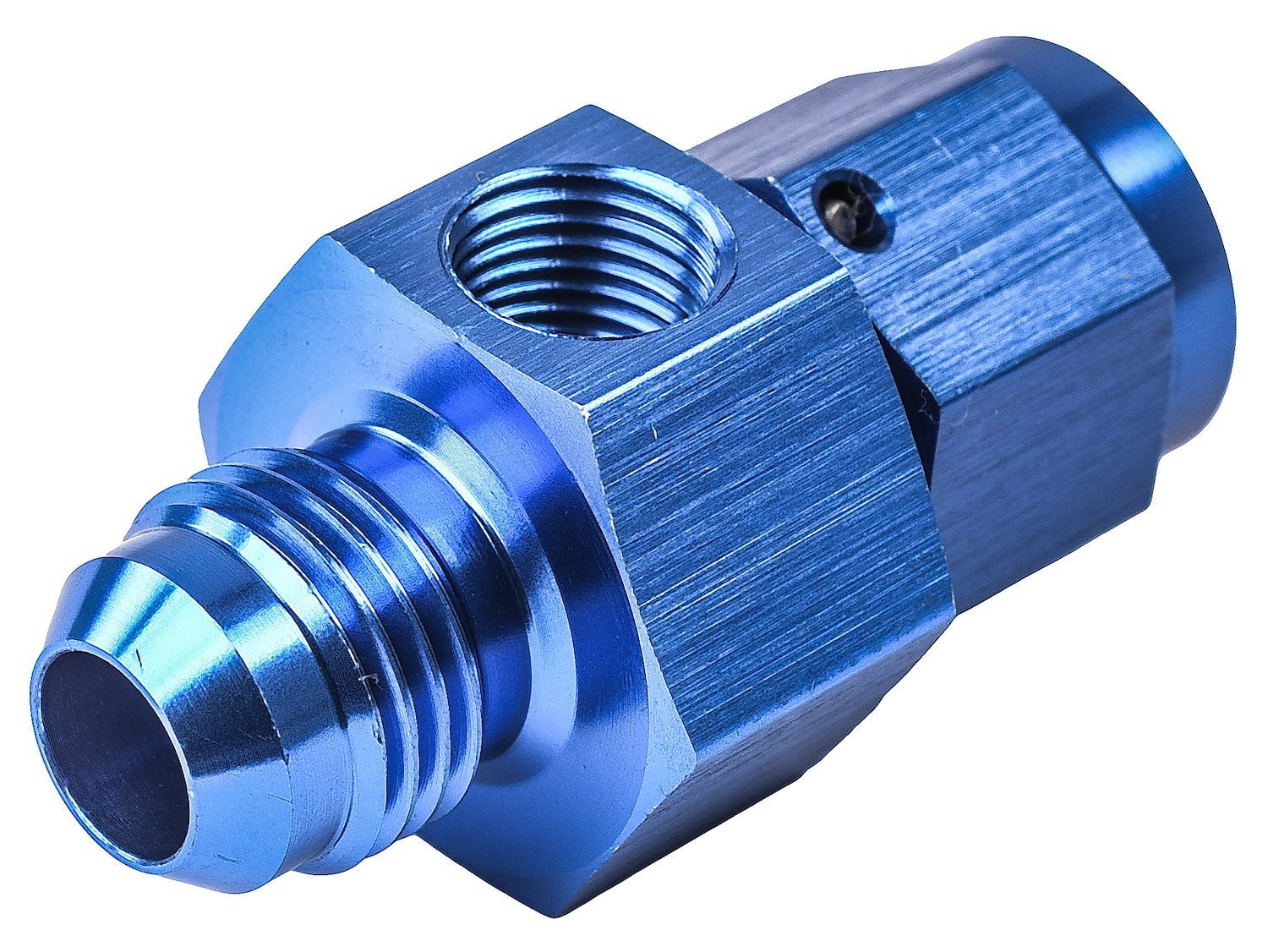 JEGS 100526 Fuel Pressure Adapter Fitting -6AN Male to -6AN Female ...