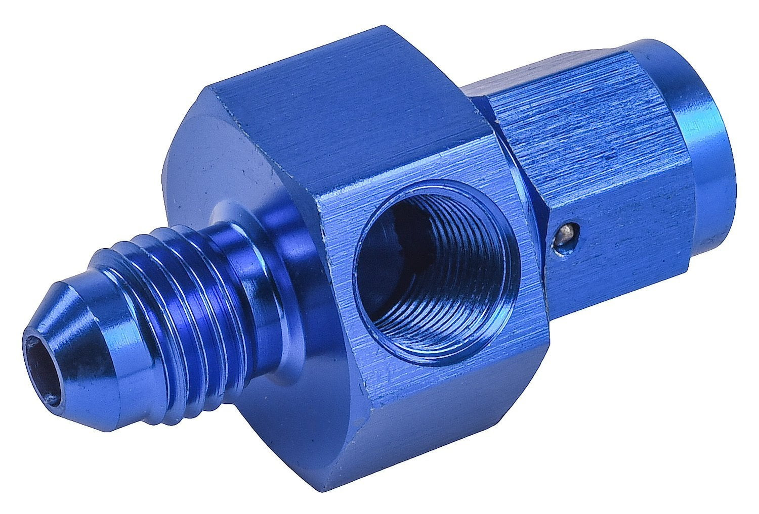 JEGS 100532 Fuel Pressure Adapter Fitting -4AN Male to -4AN Female ...