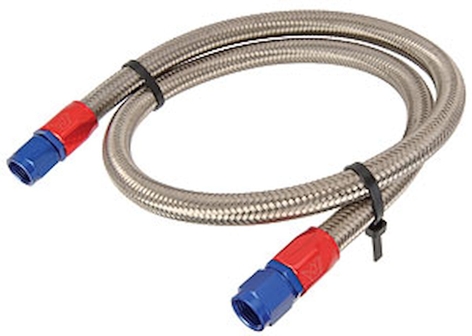 JEGS 100614 Pro-Flo 200 Hose Assembly -6 AN x 4ft. Long Red/Blue ...