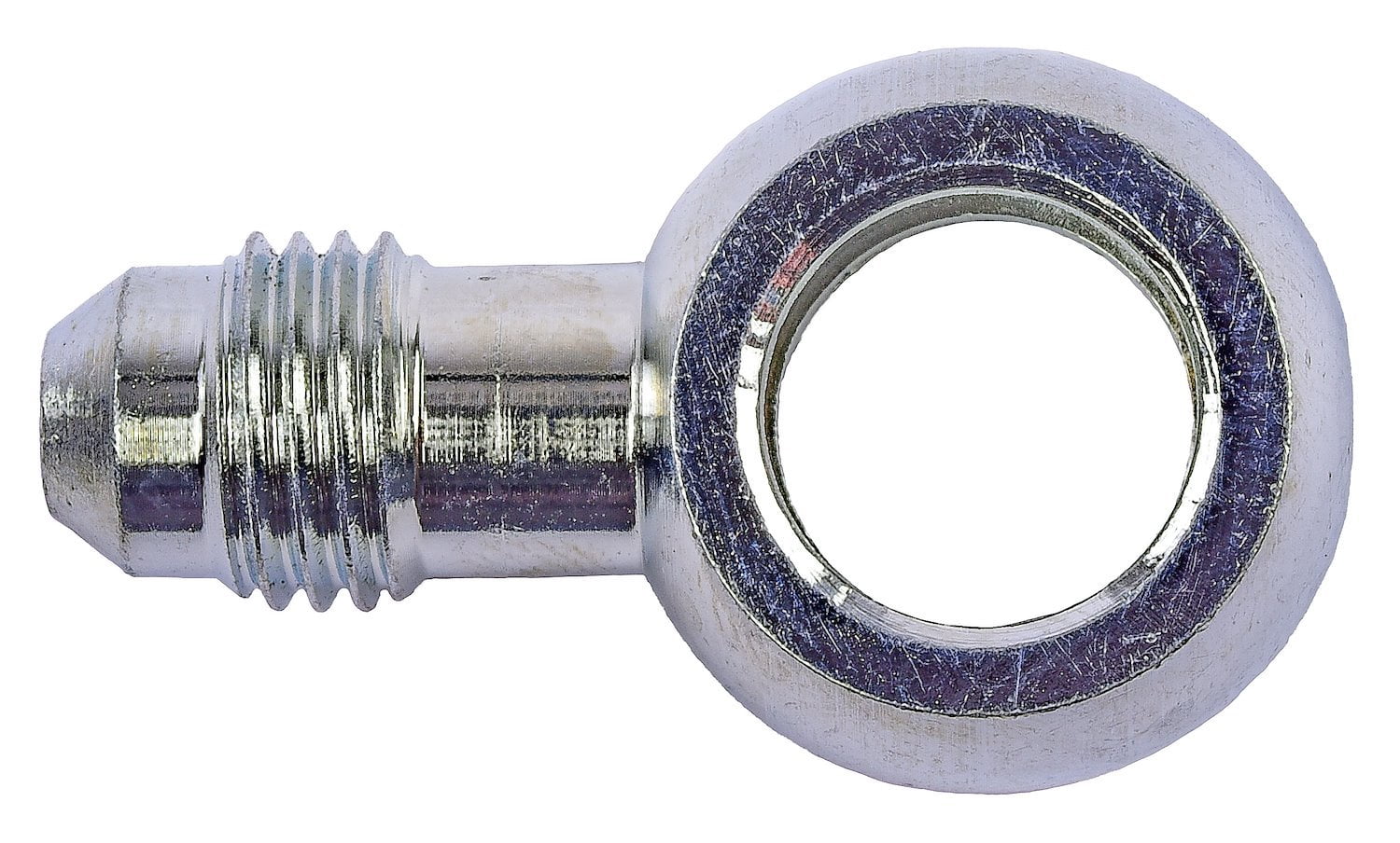 JEGS 100713 AN Straight Banjo Adapter Fitting -4 AN x 12 mm I.D. Steel ...