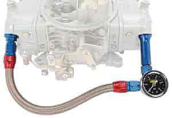 JEGS 100821K Dual Feed Fuel Line Kit Fits Holley Dual Feed Carburetors ...