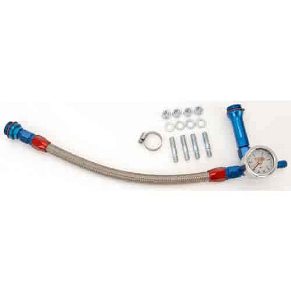 JEGS 100841 Dual Feed Fuel Line Kit Fits Holley Carburetor Made in the ...