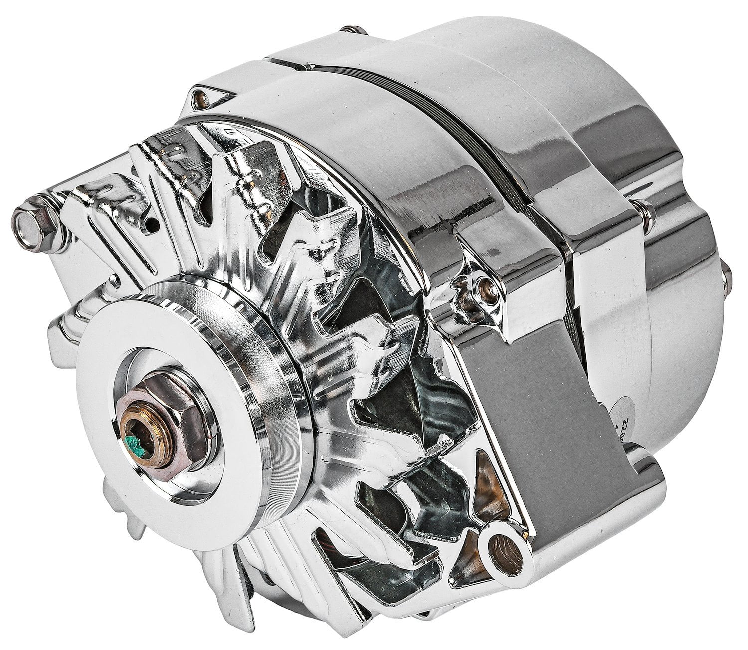 JEGS 10108 1-Wire GM Alternator 100 AMP Output 12 Volt GM 10si Internal ...