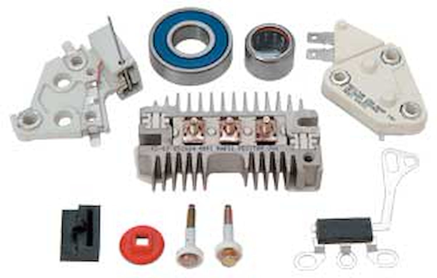 JEGS 10140 Alternator 1-Wire Conversion Kit 1971-86 GM 100 Amp Includes ...