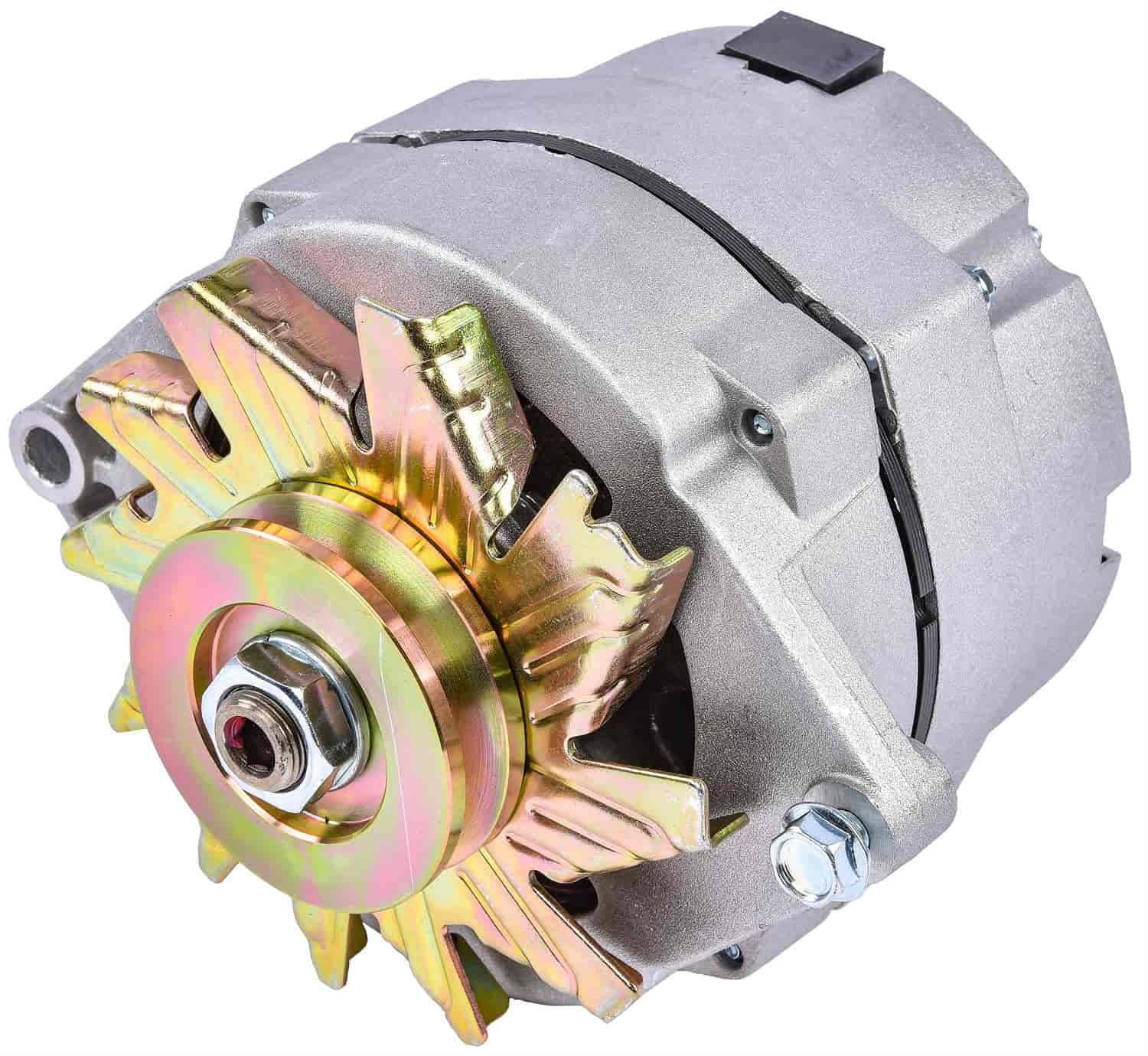JEGS 10161 1-Wire GM Alternator 140 AMP Output 12 Volt GM 10Si Internal ...