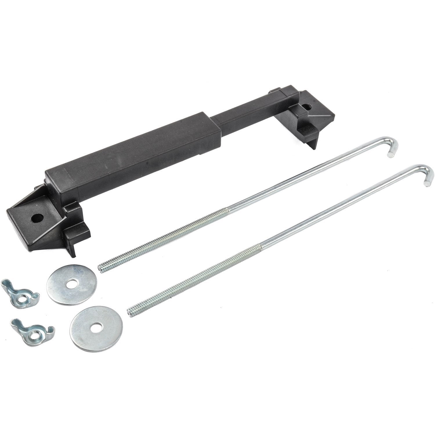 JEGS 10264 Universal Battery Hold Down HDPP (High Density Polypropylene ...