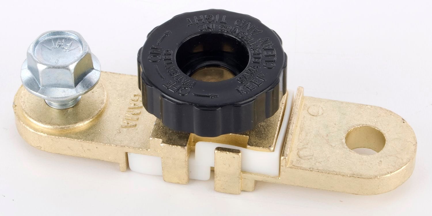 JEGS 10318 Battery Terminal Disconnect Side Mount Straight Compact ...