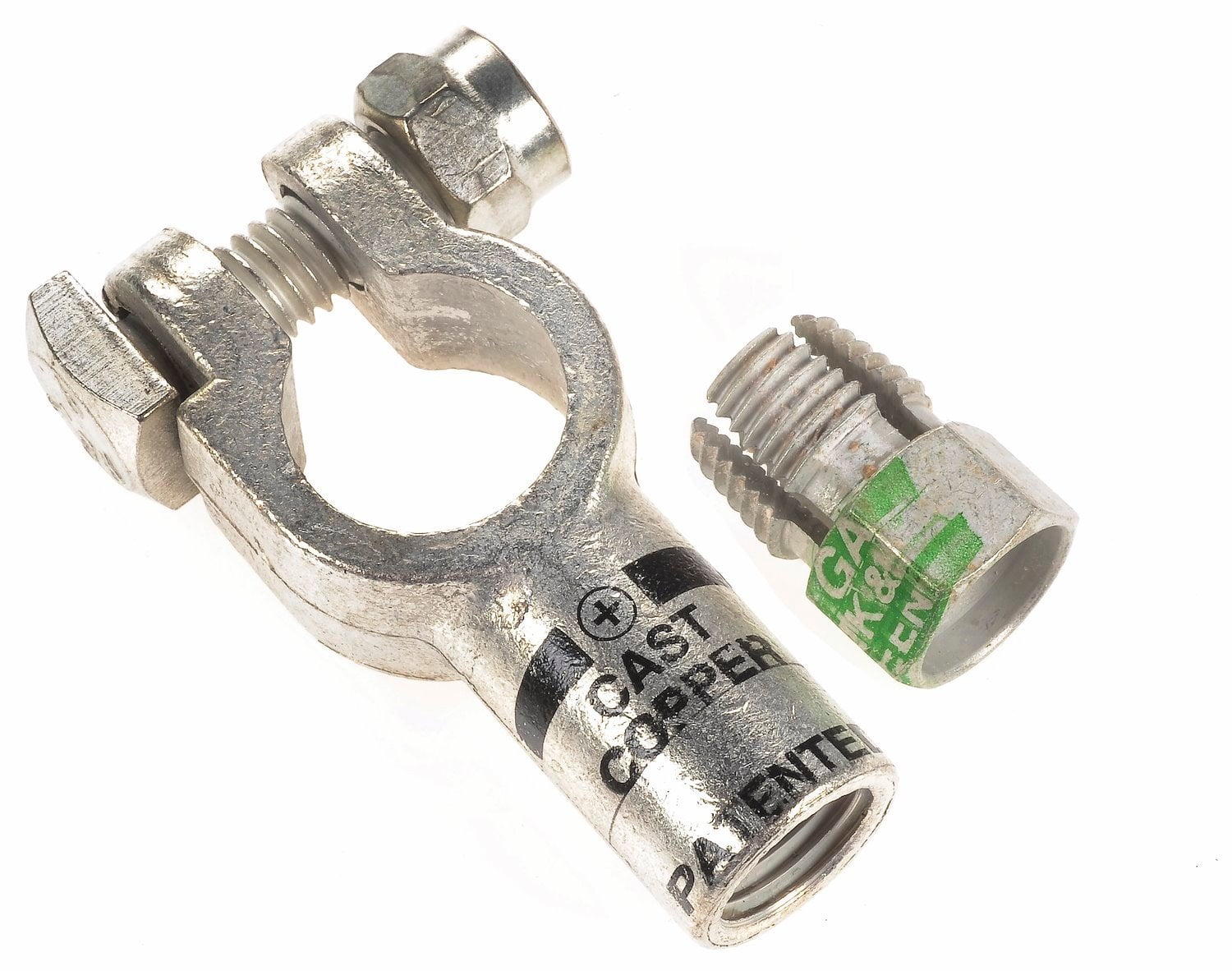 JEGS 10368 Top Post Compression Battery Terminal Positive Battery ...