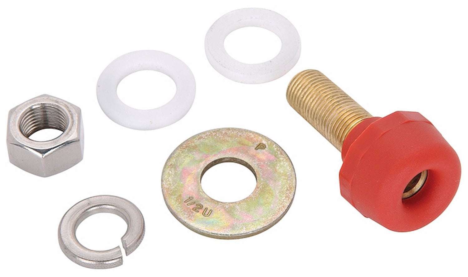 JEGS 10382 Quick Release Battery Charging Lugs Red Female Lug Made in ...