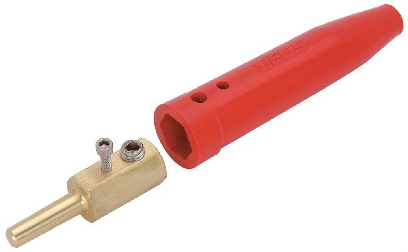 JEGS 10384 Quick Release Battery Charging Lugs Red Male Lug Made in the ...