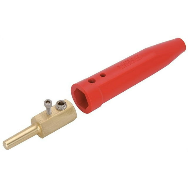 JEGS 10384 Quick Release Battery Charging Lugs Red Male Lug Made in the ...