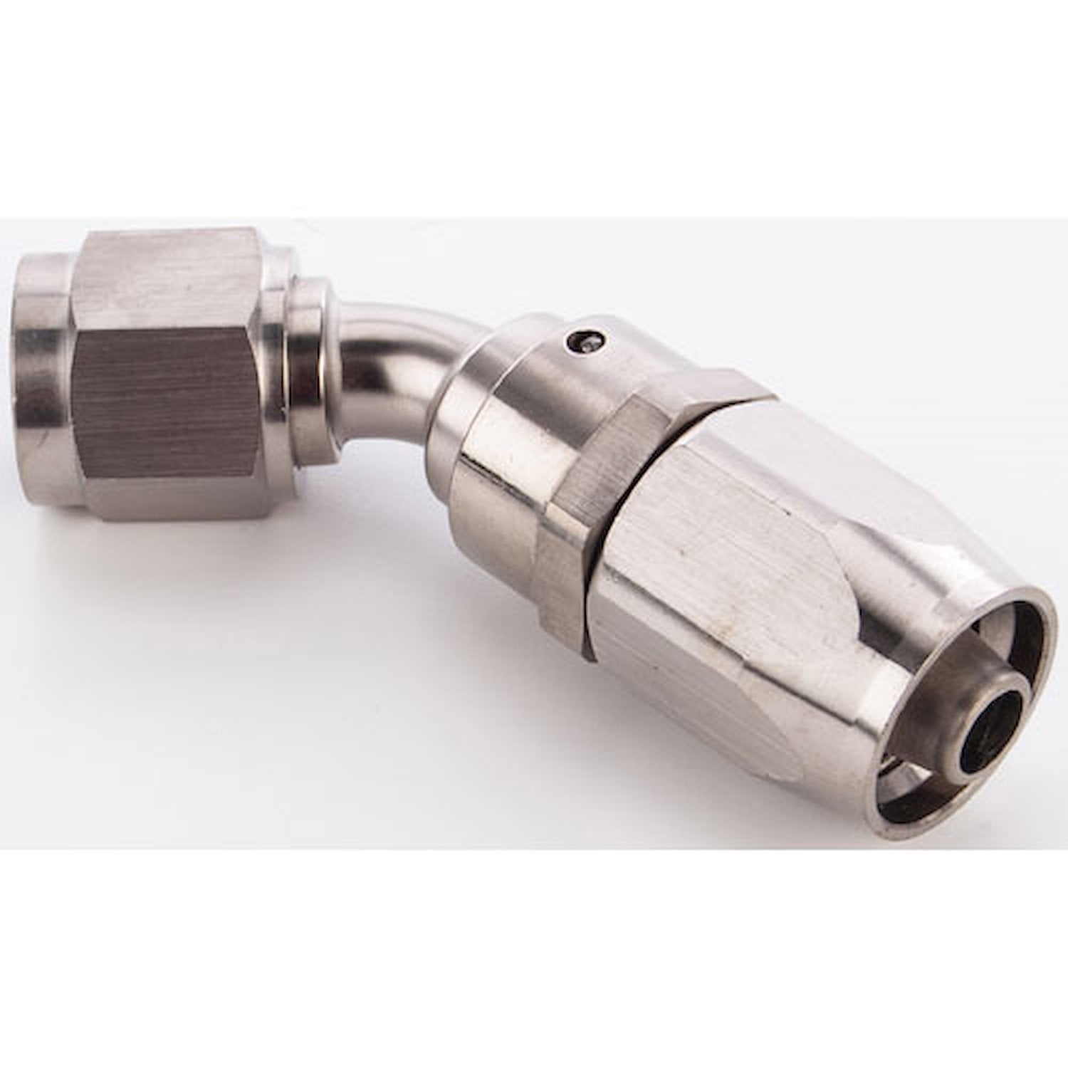 JEGS 105011 45 Max Flow Hose End -6AN Triple Seal Double O-Ring 360 ...