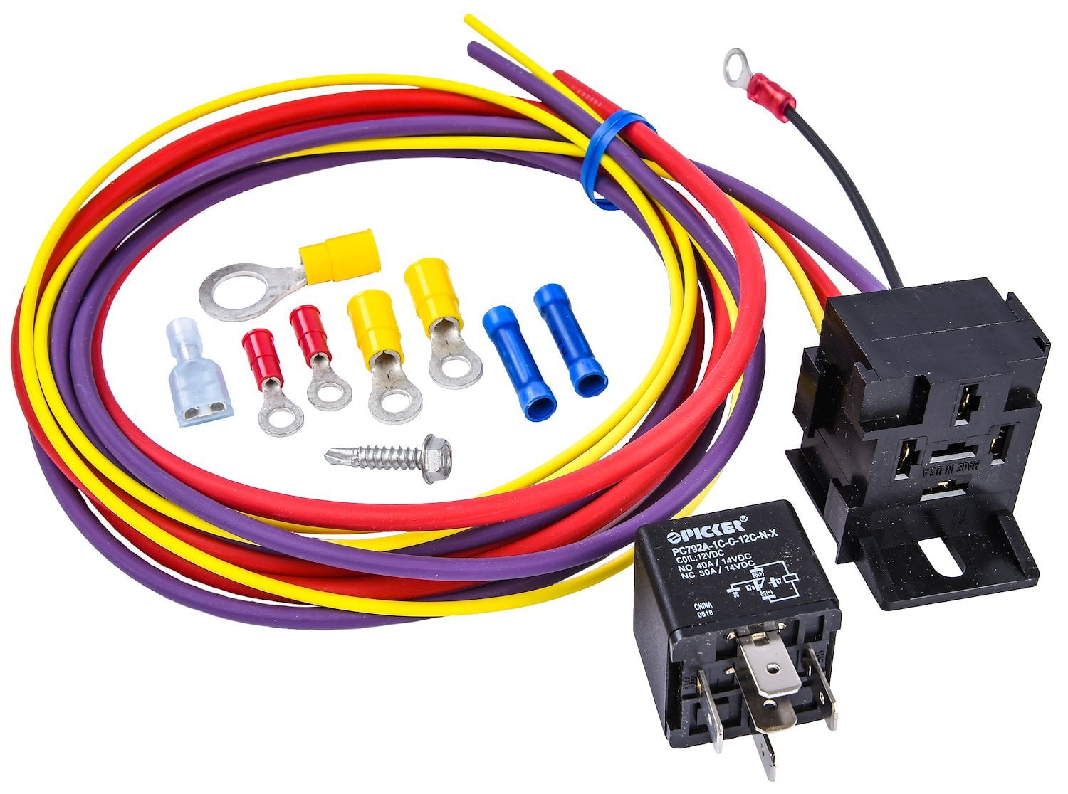 JEGS 10544 Starter Relay Amp Booster 30 Amp 12 Volt Single Pole ...