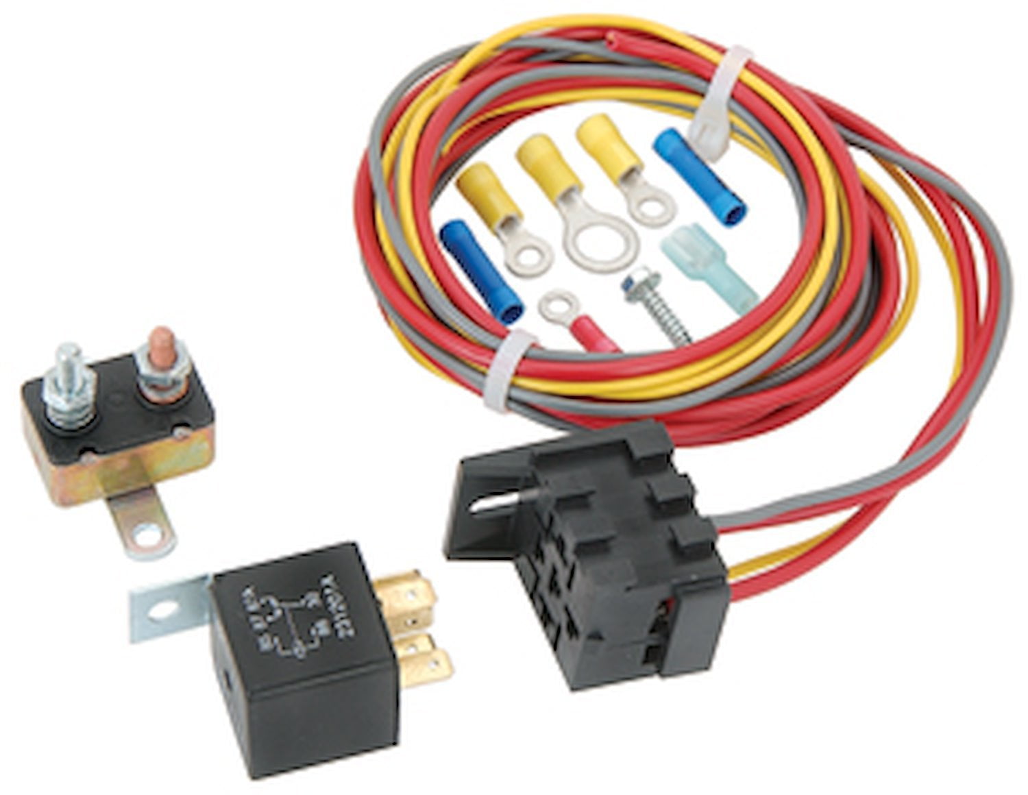 JEGS 10565 Universal Harness and Relay Kit Made in the USA Includes ...