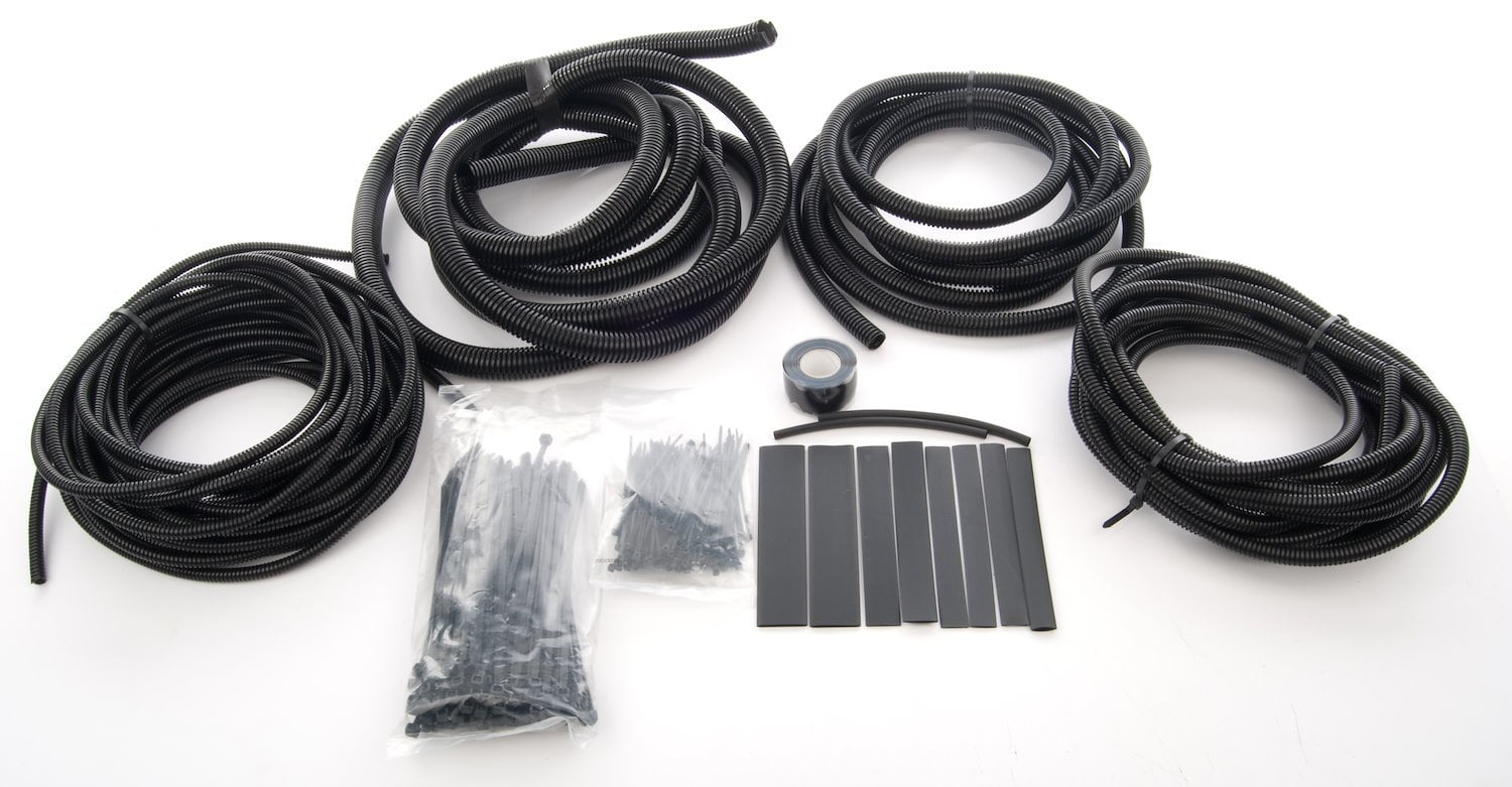 JEGS 10665 Convoluted Tubing Kit Includes 1/4 3/8 1/2 3/4 tubing; self ...