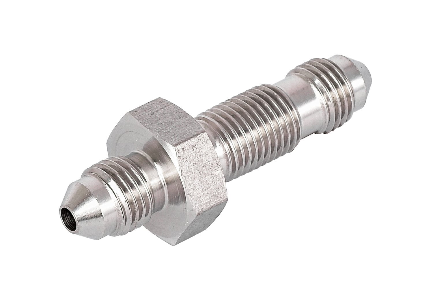JEGS 107240 Stainless Steel Brake Fitting -03AN Bulkhead Straight ...