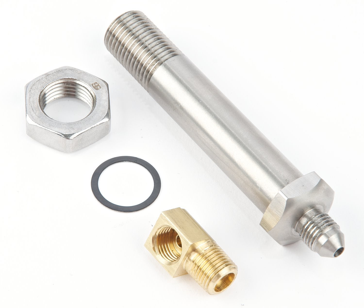 JEGS 107791 Thru-Frame Brake Fitting Fits up to 2-3/8 Thick Frame Rail ...