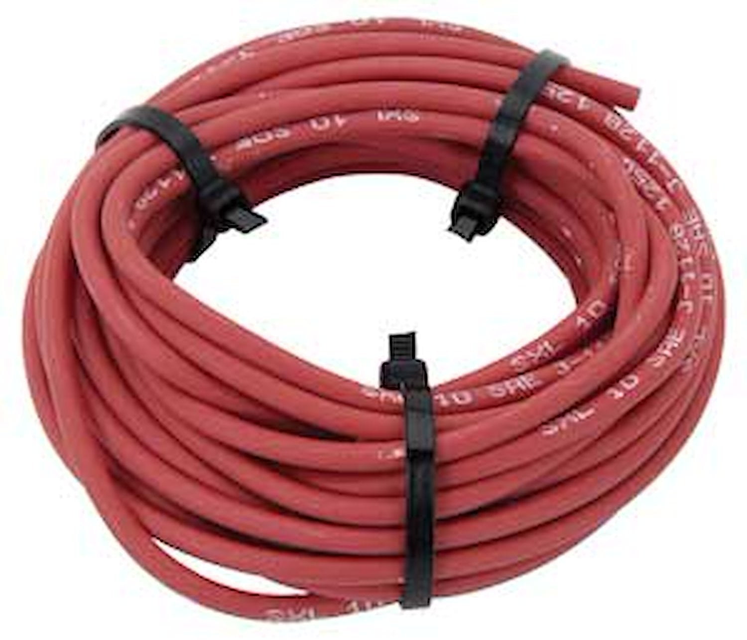JEGS 10-Gauge Premium Automotive Wire Red [25 ft.] - Walmart.com