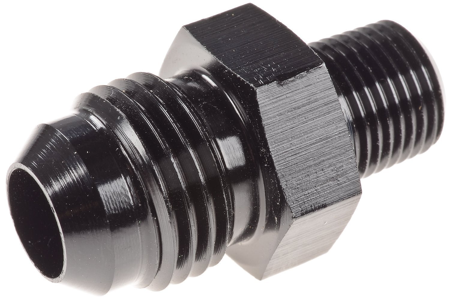 JEGS 110102 AN to NPT Straight Adapter Fitting -6 AN Male to 1/8 in ...