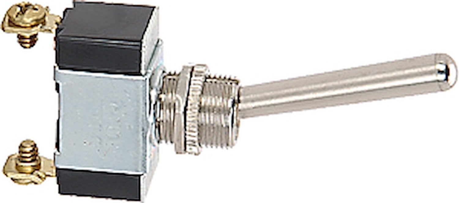 JEGS 11021 Long Toggle Switch 25A @ 12VDC 1-1/2 Toggle Handle Made in ...