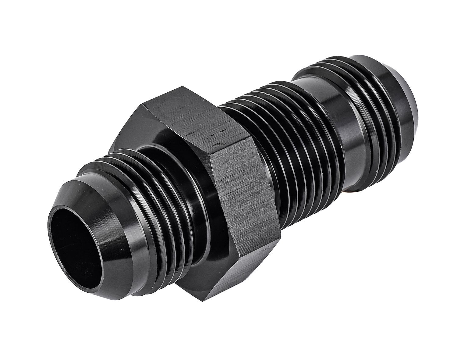 JEGS 110245 AN to AN Straight Bulkhead Adapter Fitting -12 AN Male to ...