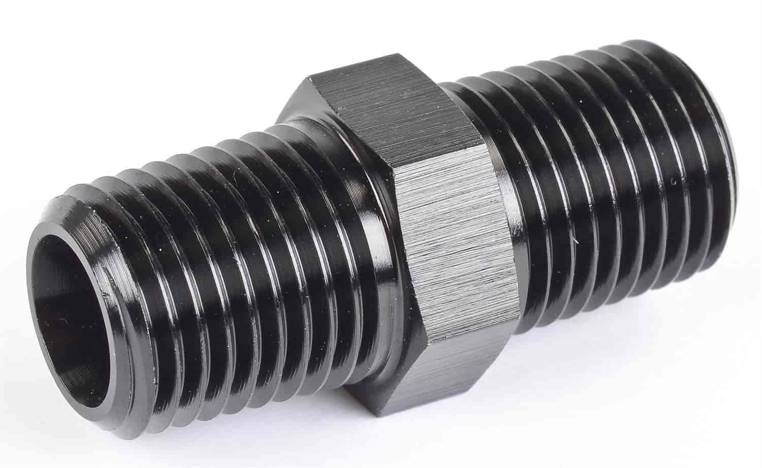 JEGS 110415 NPT to NPT Straight Union Fitting 1/8 in. NPT Male to 1/8 ...