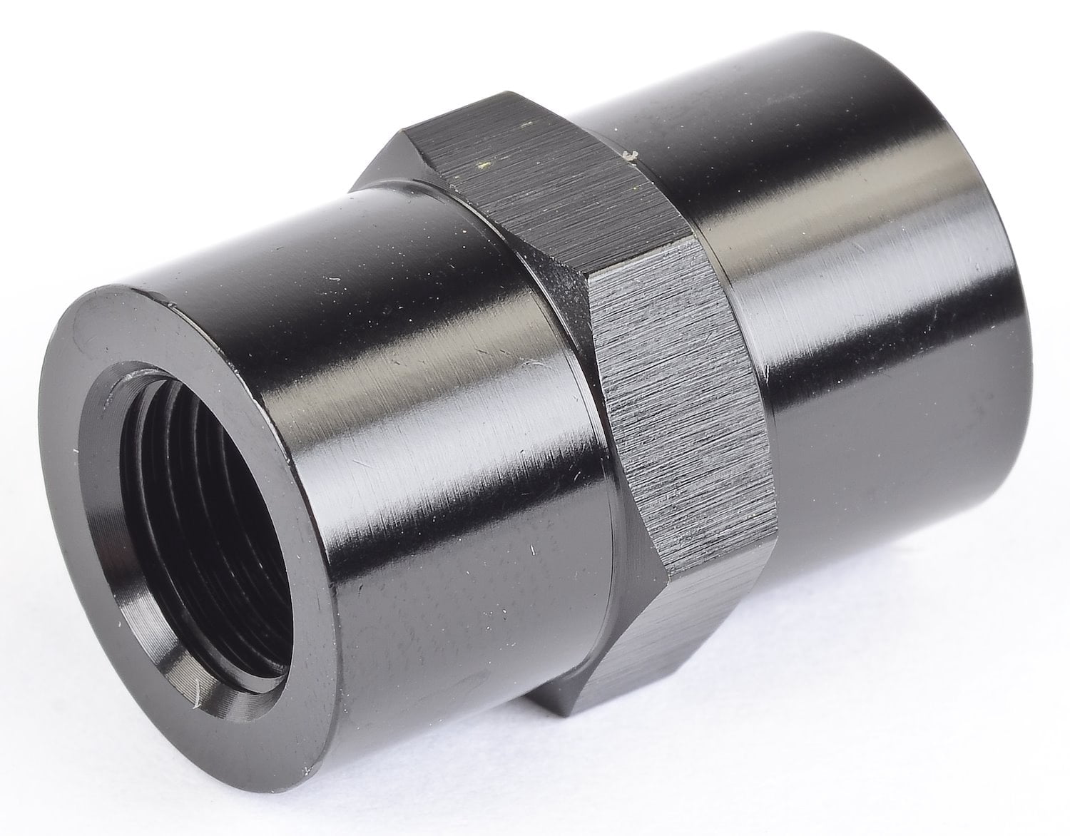 JEGS 110420 NPT to NPT Straight Union Fitting 1/8 in. NPT Female to 1/8 ...
