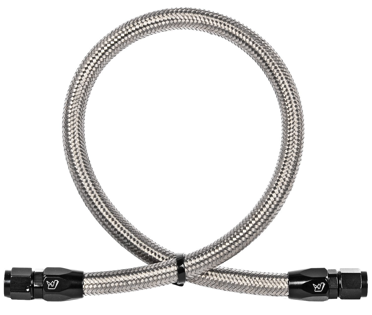 JEGS 110612 Pro-Flo 200 Hose Assembly -6 AN x 2 ft. Long Black Straight ...
