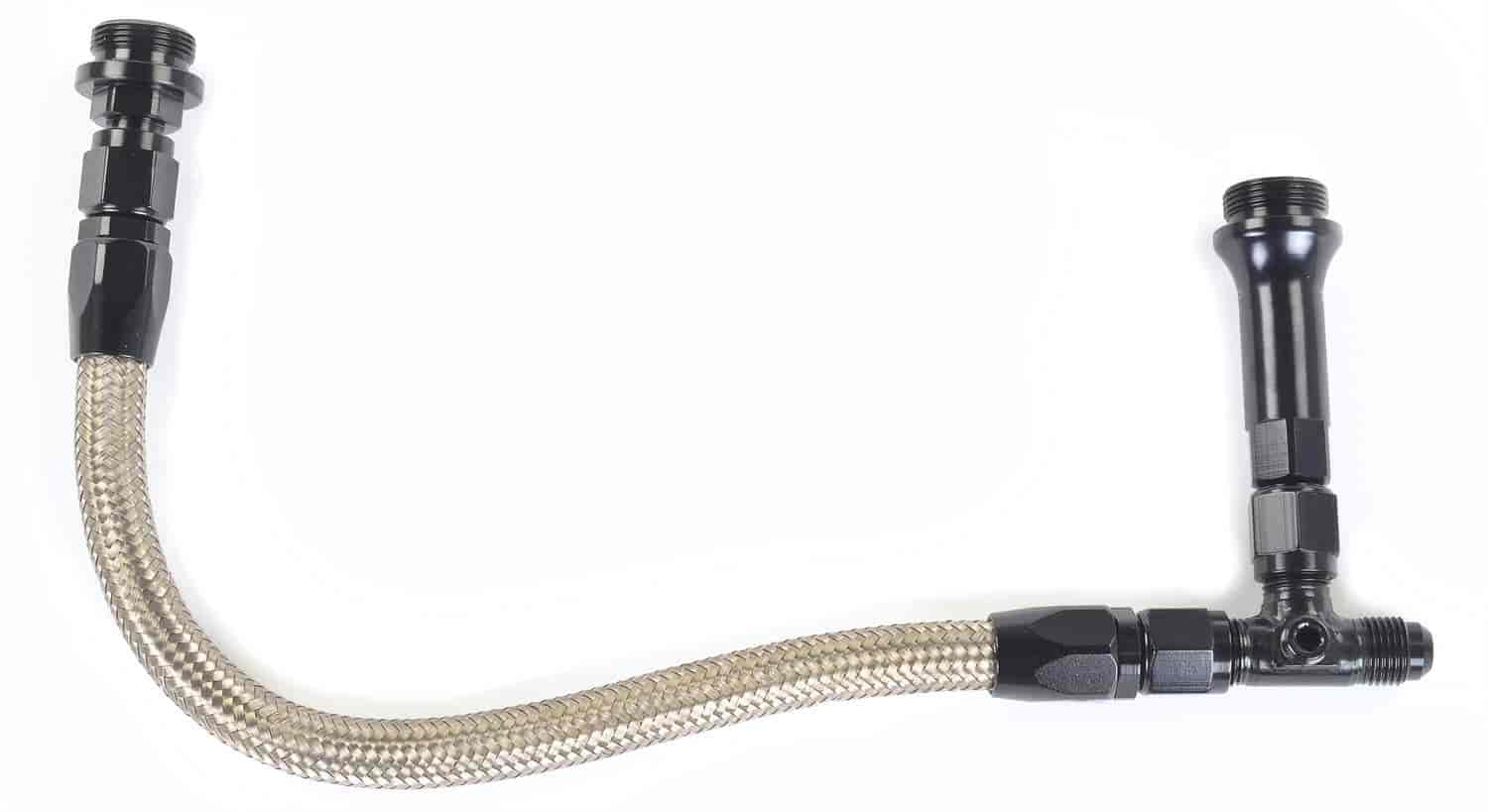 JEGS 110821 Dual Feed Fuel Line Kit Fits Holley Dual Feed Carburetors ...