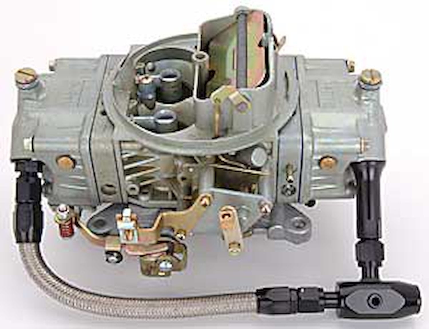 JEGS 110822 Dual Feed Fuel Line Kit Fits Holley Dual Feed Carburetors ...