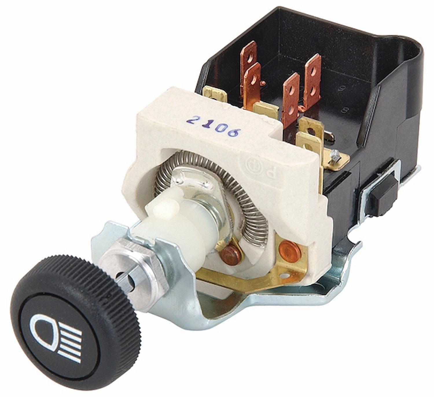 JEGS 11110 Headlamp Switch GM Universal Style with Dimmer 12V Dimmer ...