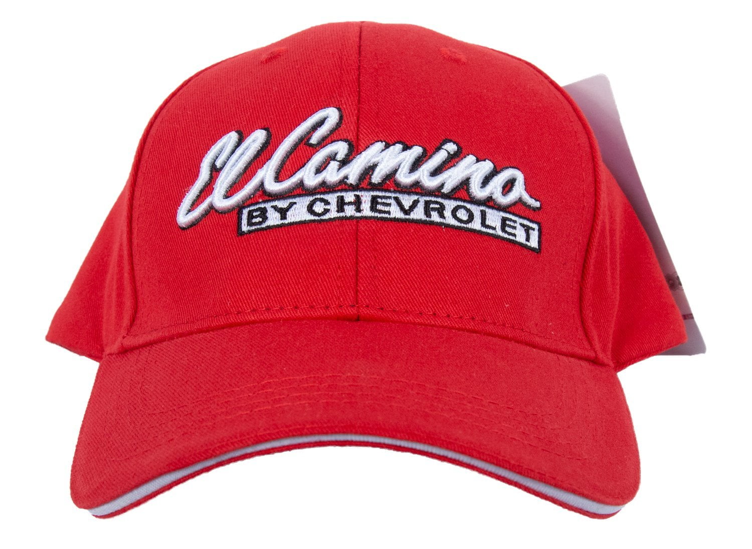 El Camino by Chevrolet Red Cotton/Polyester Blend Snap-Back Hat JEGS ...
