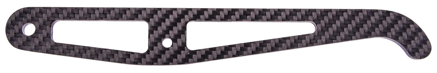 JEGS 1222 Carbon Fiber Parachute Handle Manual Release Length: 8 1/2 in ...