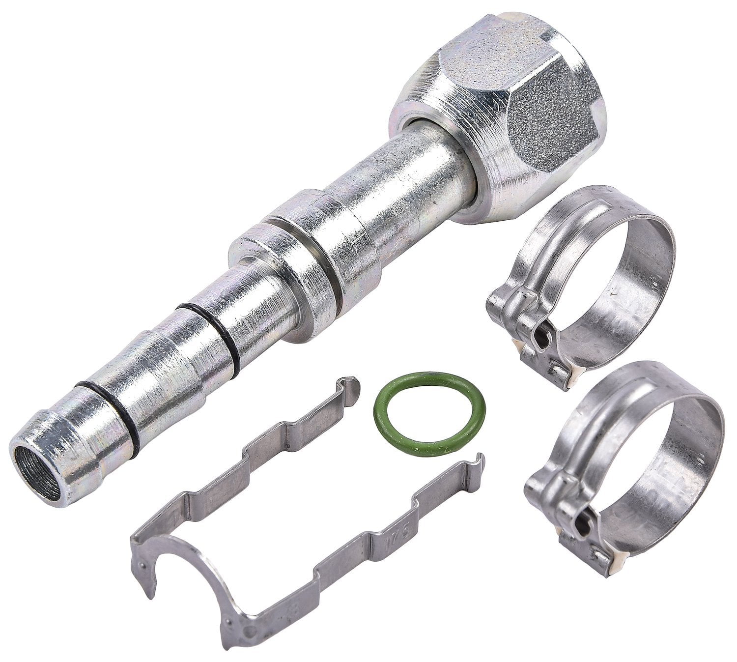 JEGS 130006 EZ Clip A/C Hose End Fitting Kit -8 AN Includes: (1 ...
