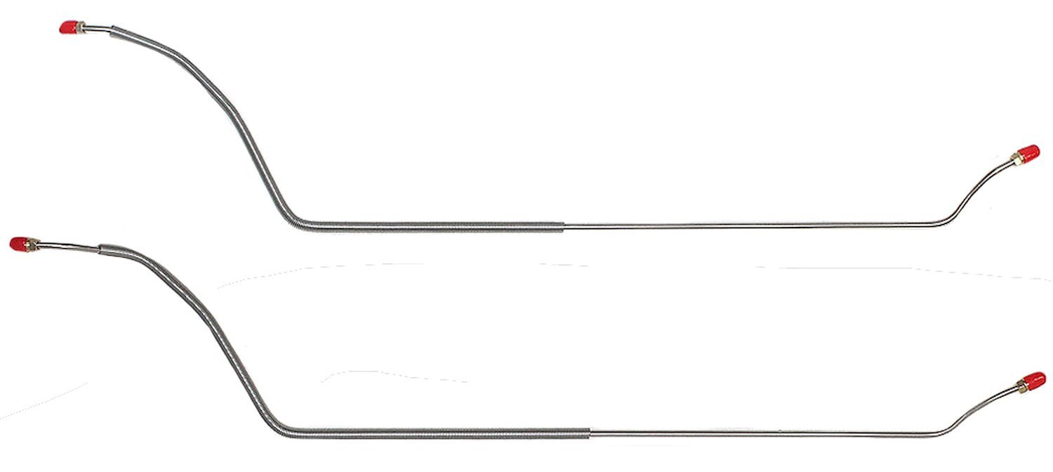 JEGS 13091 Rear Axle Brake Line 1968-1972 Chevy Chevelle Monte Carlo ...