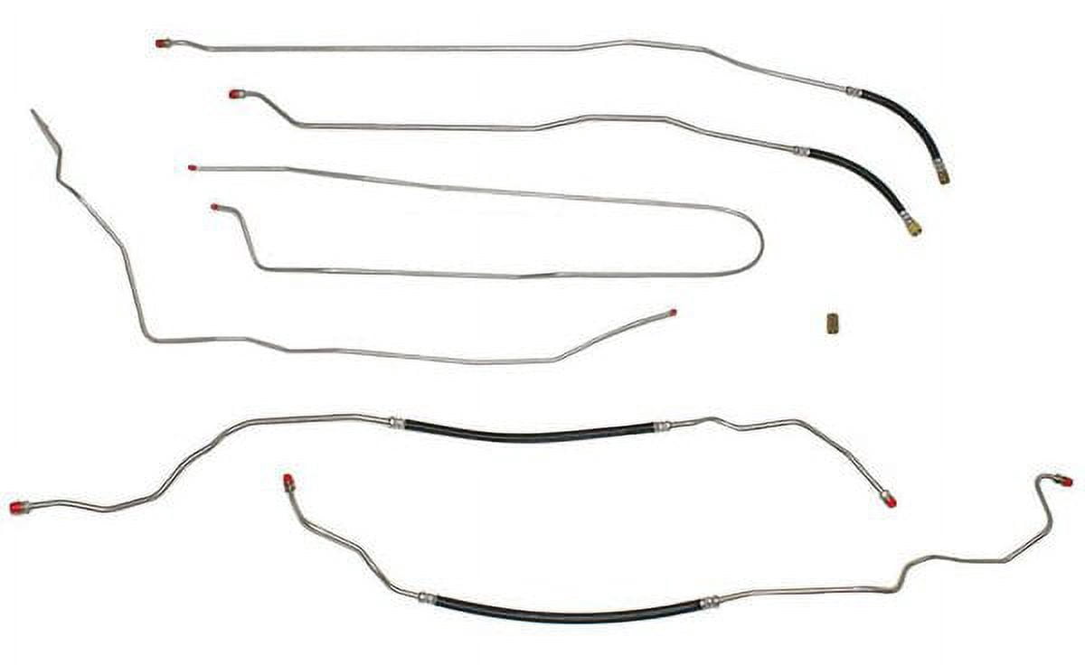 JEGS 13647 Complete Fuel Line Kit 1988-1995 Chevy K1500 GMC K1500 4WD ...