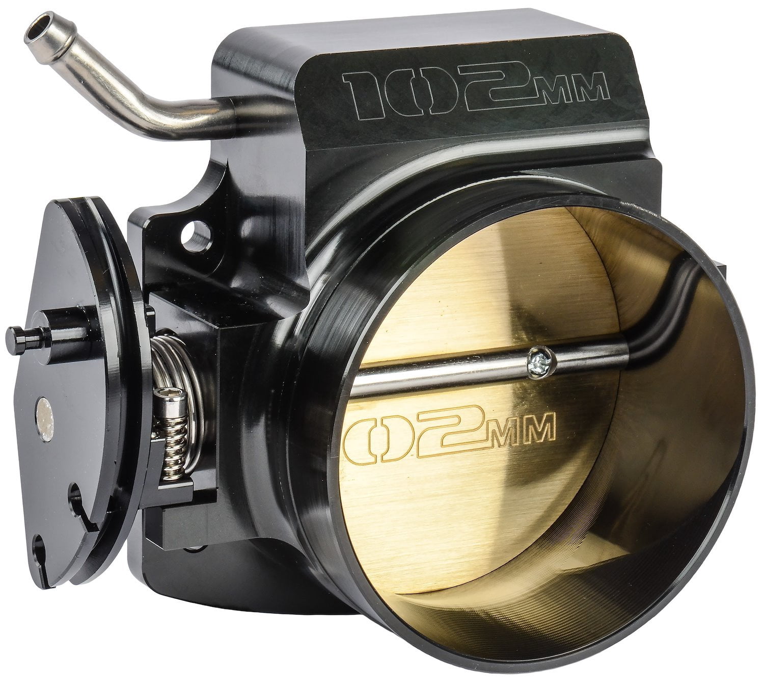 JEGS 102 mm GM LS Throttle Body [Black Anodized Finish] - Walmart.com