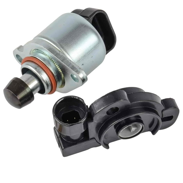 JEGS 14530 Idle Air Control Motor (IAC) & Throttle Position Sensor (TPS ...
