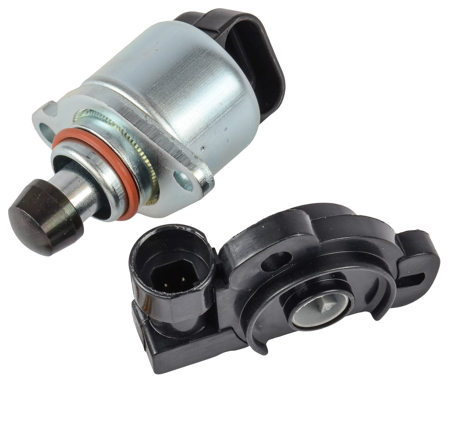 JEGS 14530 Idle Air Control Motor (IAC) & Throttle Position Sensor (TPS ...