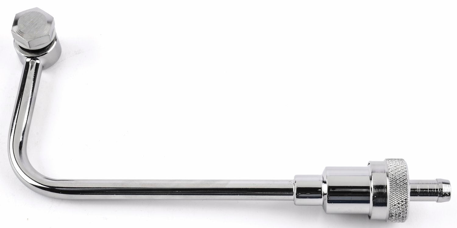 JEGS 15050 Single Feed Filtered Fuel Line Kit Edelbrock/Carter AFB ...