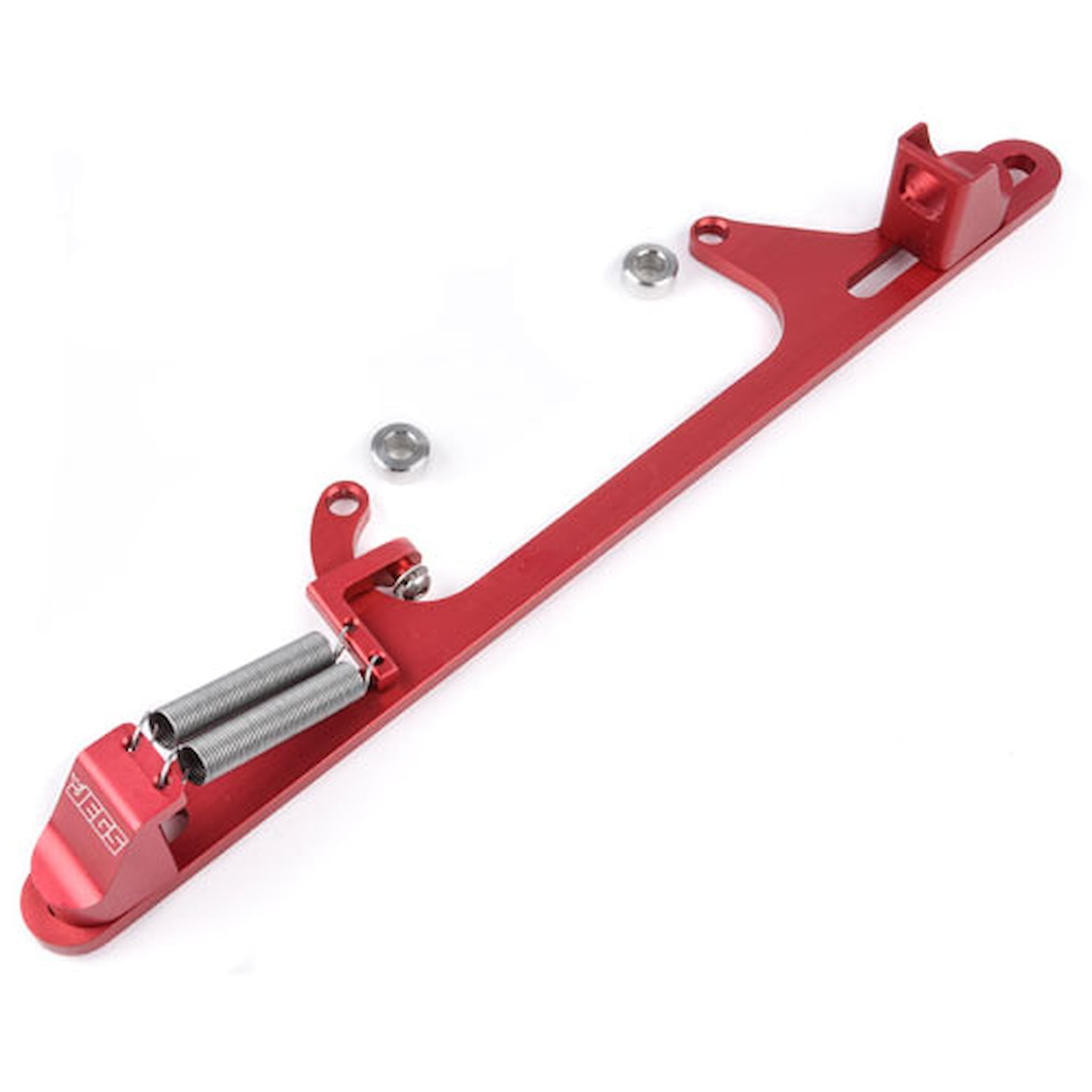 JEGS 151065 Throttle Bracket with Return Springs GM Style Cable Red ...