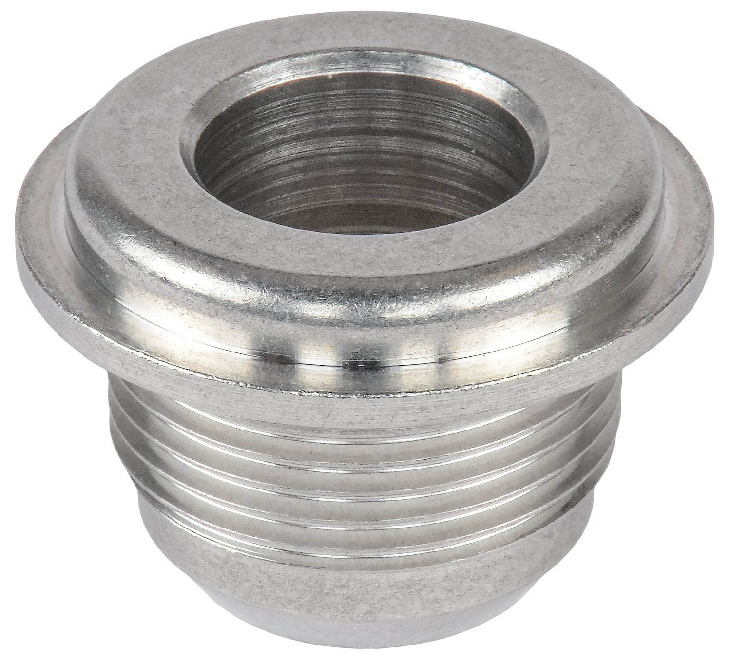 JEGS 15268 Aluminum Weld Fitting -16AN Male Round Flange External ...