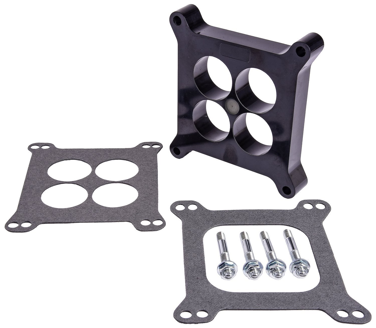 JEGS 15491 Phenolic Carburetor Spacer 4150/4160 Bolt Pattern 1 in. Tall ...