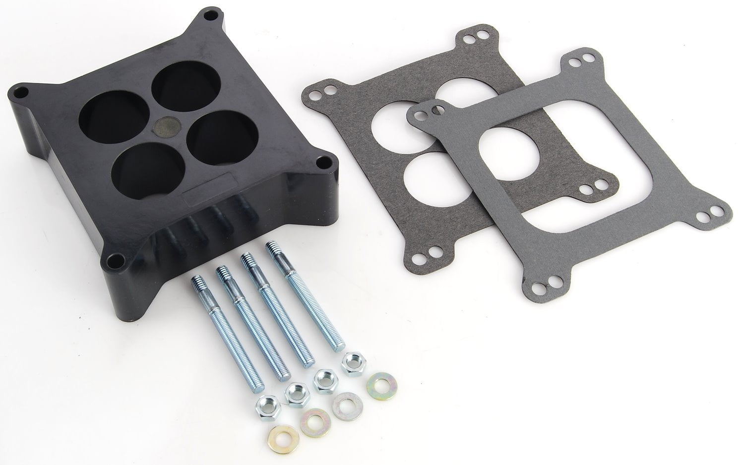 JEGS 15492 Phenolic Carburetor Spacer 4150/4160 Bolt Pattern 2 in. Tall ...