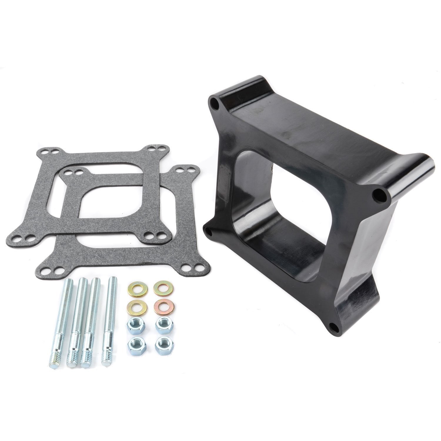 JEGS 15497 Phenolic Carburetor Spacer 4150/4160 Bolt Pattern 2 in. Tall ...