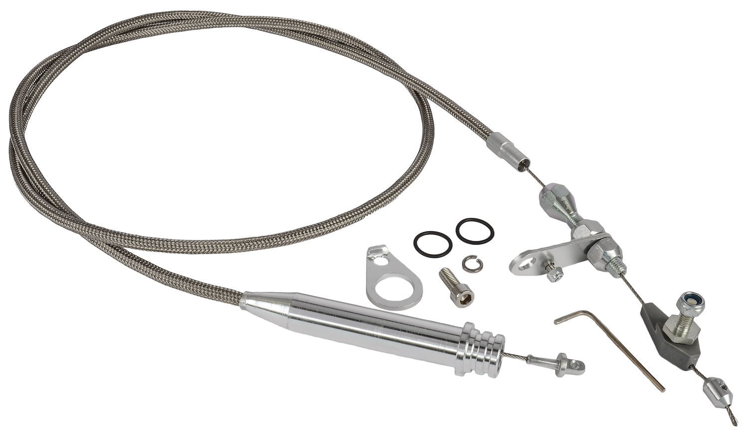 JEGS Transmission Kickdown Cable Kit [GMC/Chevy TH700-R4, Stainless ...