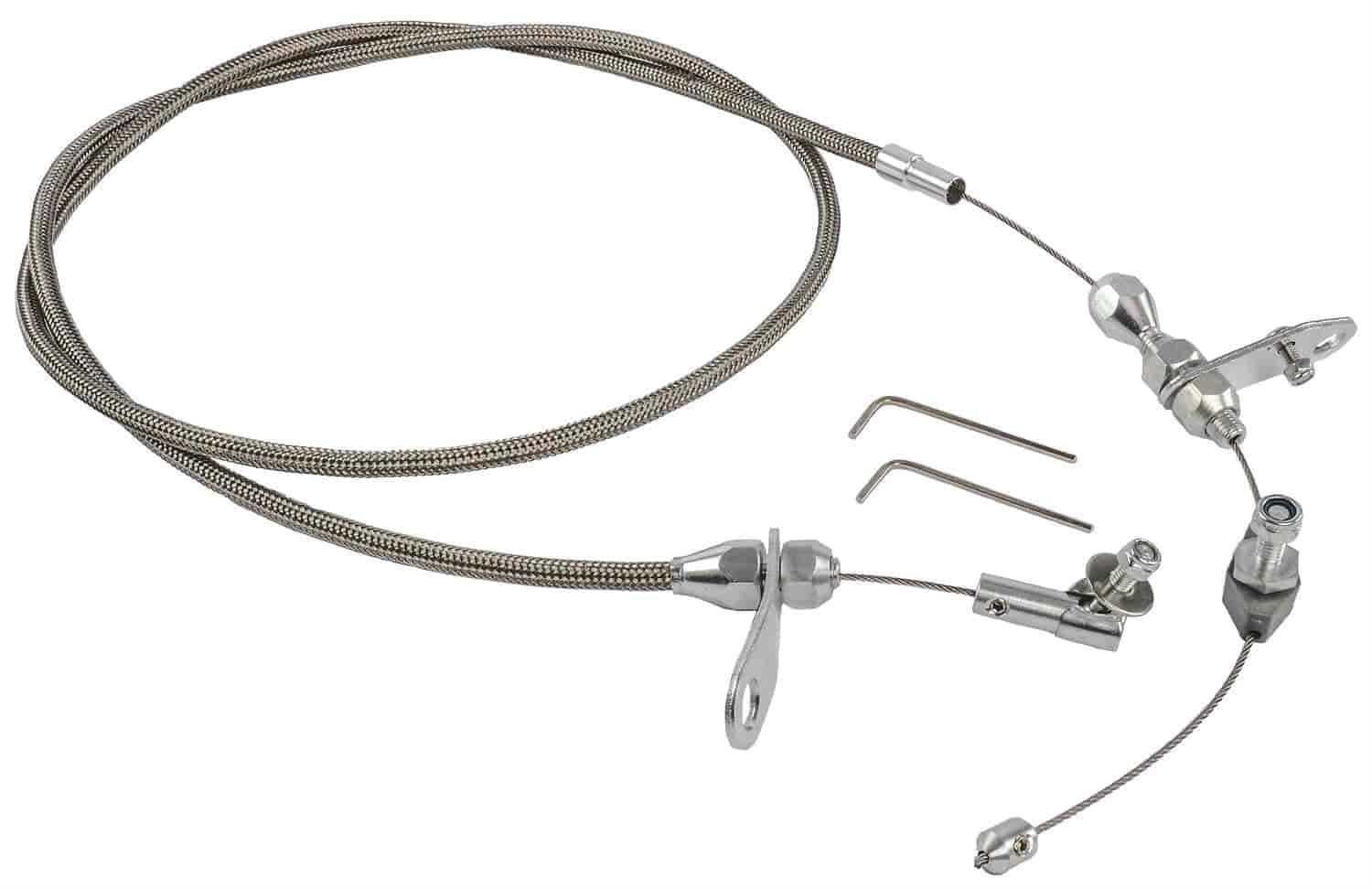 JEGS 157015 Transmission Kickdown Cable Kit Chrysler/Mopar TF A727 ...