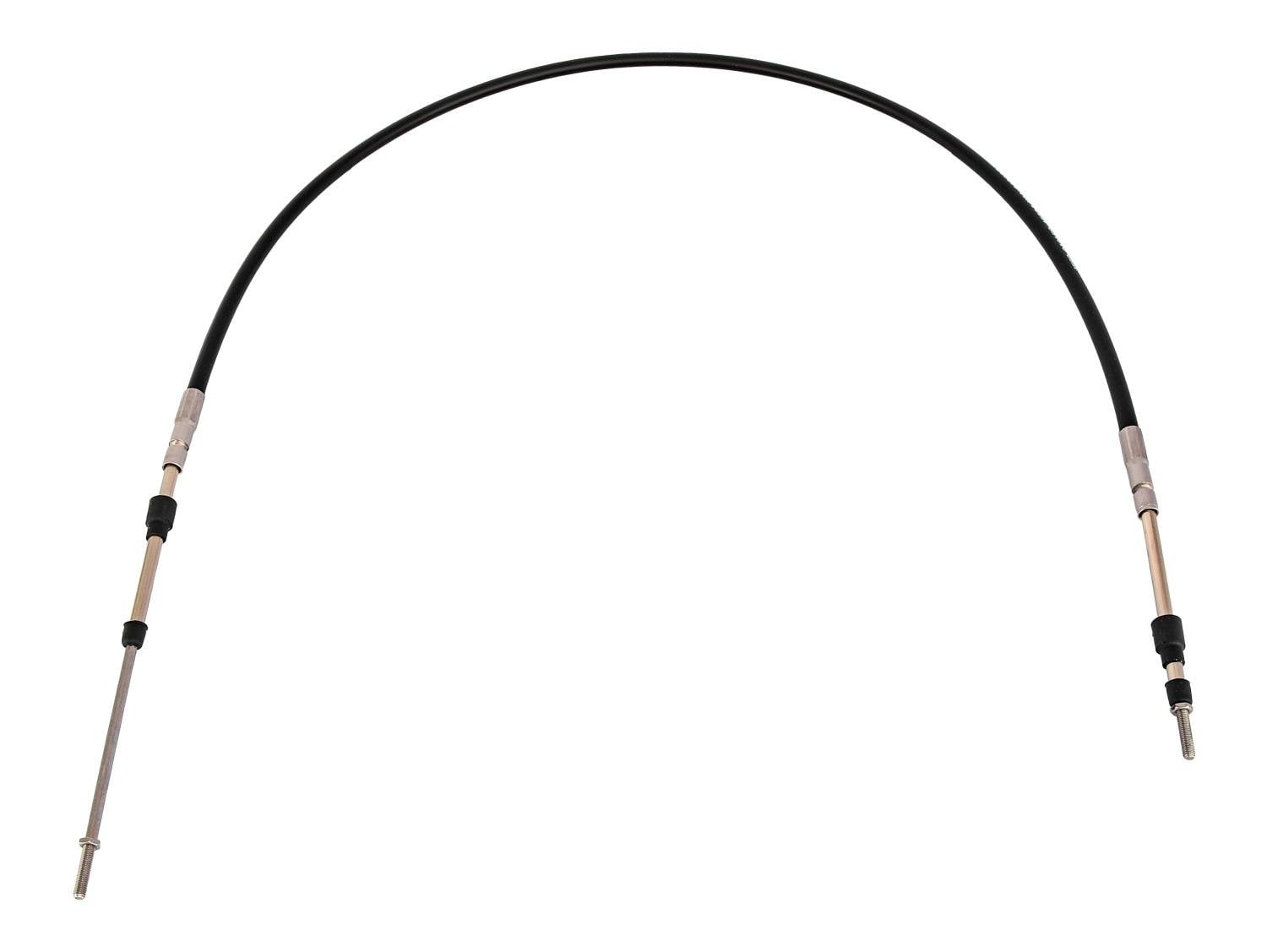 JEGS 15704 Morse Push/Pull Cable Length: 48 3 Stroke PTFE-Lined #10-32 ...