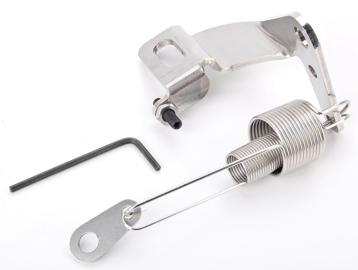 JEGS 157050 Throttle Bracket AFB Edelbrock Holley or Q-Jet Attach to ...